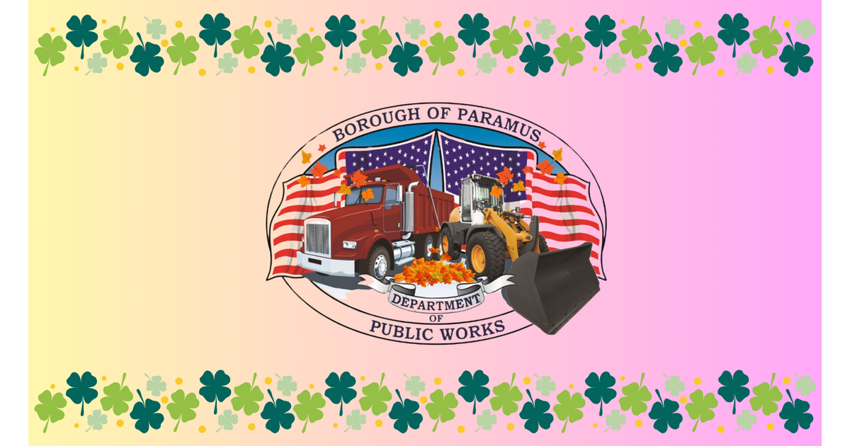 Paramus Sanitation & Recycling Calendar: March | Paramus, NJ News ...