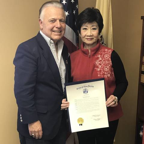 Sen. Joseph Pennacchio, Senate Honor Northern New Jersey Chinese Assn ...