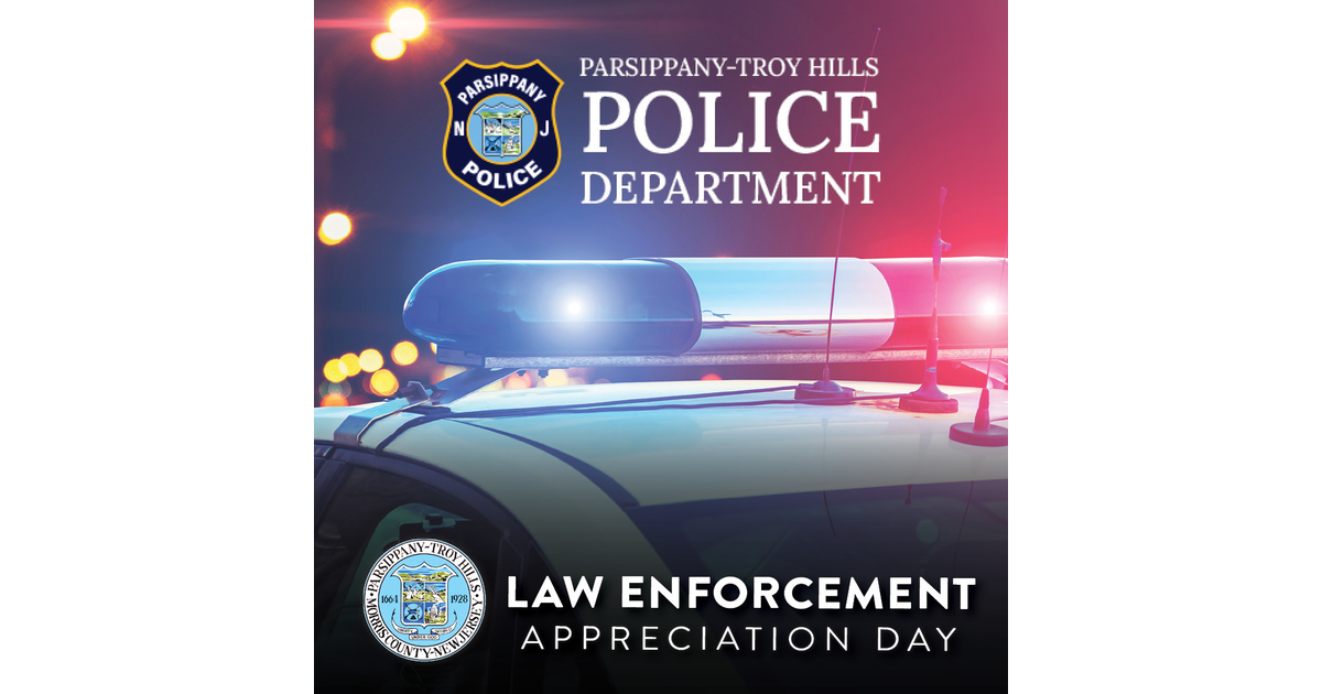 Parsippany Honors National Law Enforcement Day on January 9th ...
