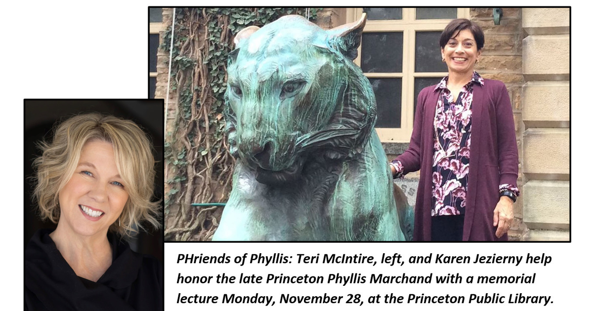 'Phriends' of Phyllis (Longtime Princeton Mayor Phyllis Marchand) Honor ...