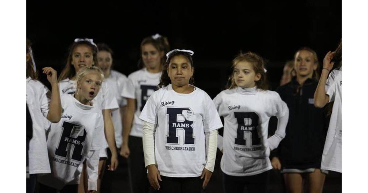 Randolph High School Cheerleaders Join Rising Rams Cheerleaders to ...