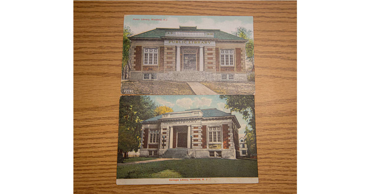 Historic Postcards, Mailed to Westfield Library, Offer Glimpse Into ...