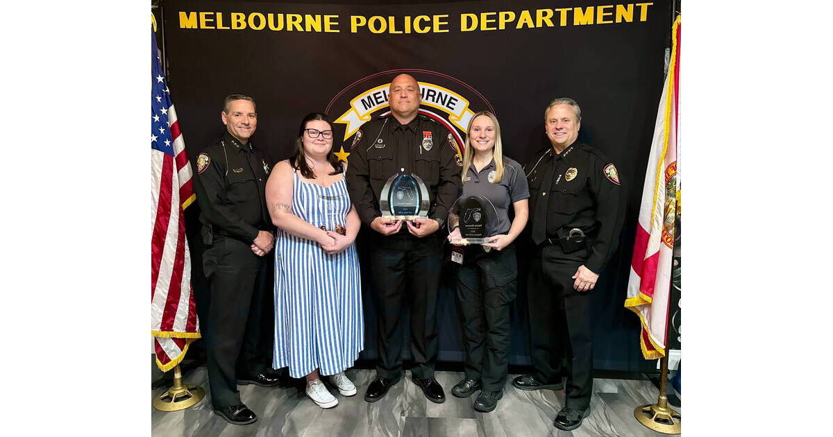 Melbourne Police Department Honors Officers and Employees for ...
