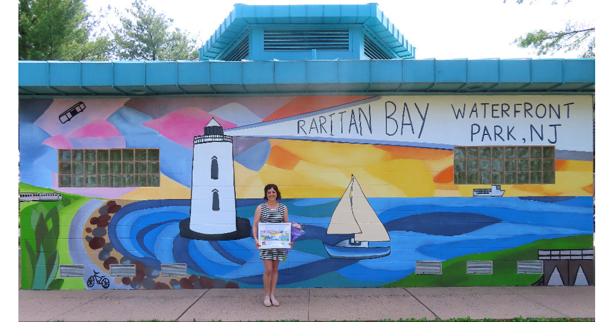 Middlesex County Mural Design Contest Artwork Unveiled at Raritan Bay ...