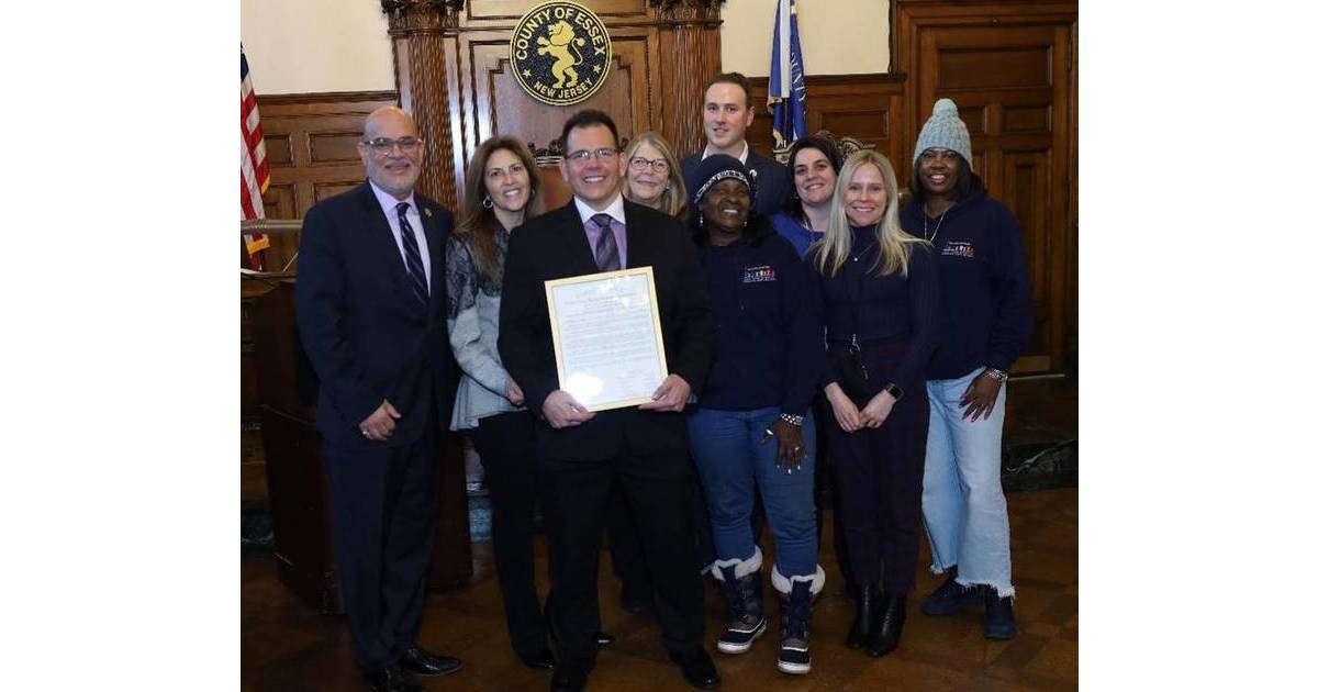 Nutley Det. Lt. Mike Padilla Honored by Essex County Commissioners for ...