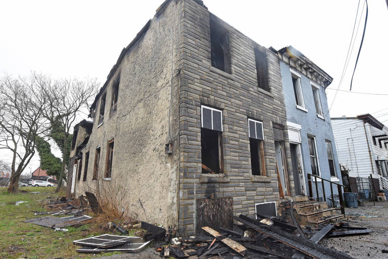 Martin Luther King Jr House Burned Down