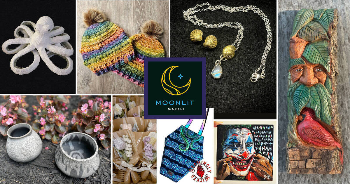Moonlit Market: Local Art and Artisan Goods Shine at Upcoming Night ...