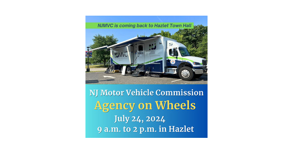 Hazlet Residents: July 24, Get a REAL ID and more from NJ Mobile Motor ...