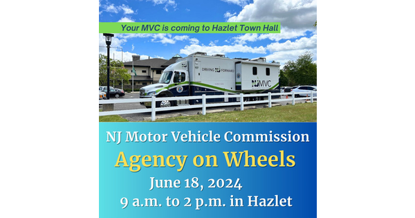 NJ Motor Vehicle Commission: Convenient Mobile Unit Available Tuesday ...