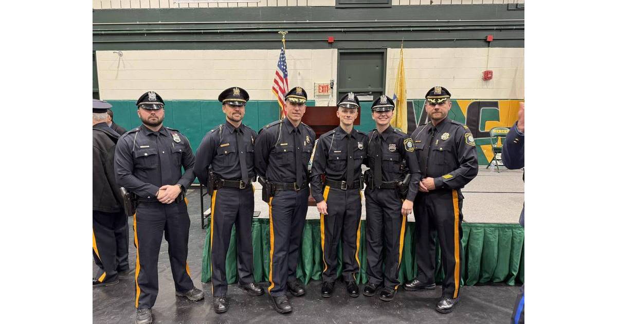 Graduates from Mercer County Police Academy Join Mount Laurel Police ...