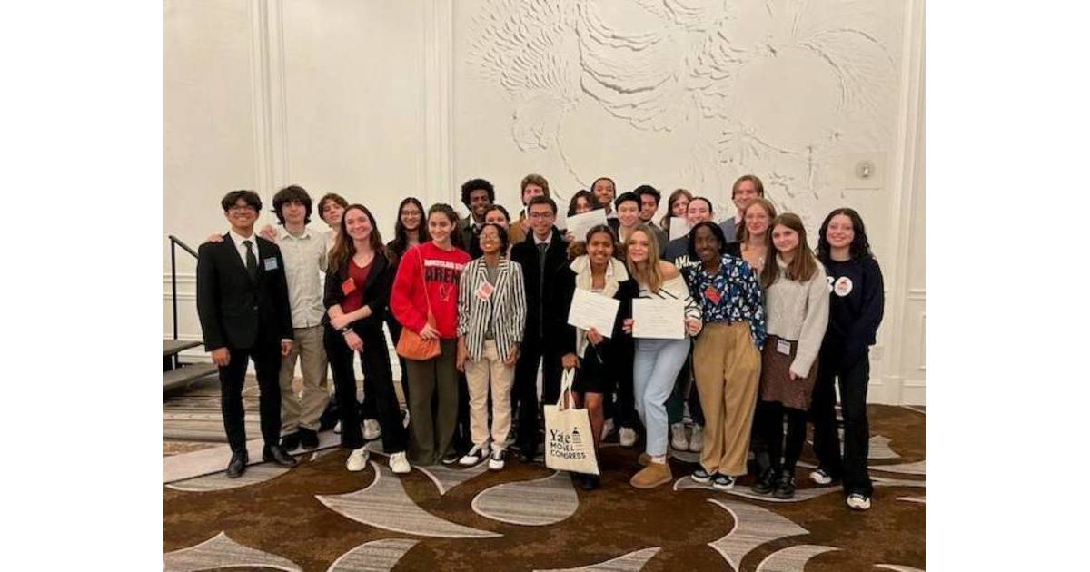 Montclair High School: Model Congress Team Shines at Yale University ...