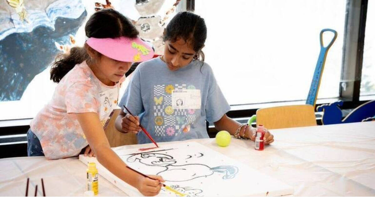 Pediatric Patients Help Create Peanuts Mural at Children’s Hospital at ...