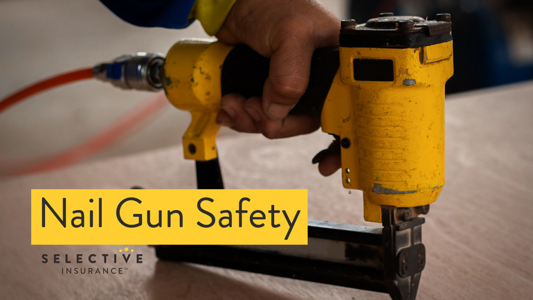 Nail Gun Safety | TAPinto