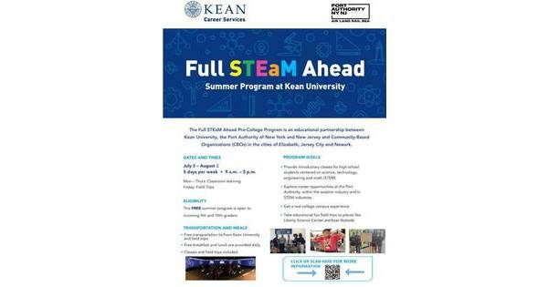 Kean University Offers Free Summer Program For 9th and 10th Graders ...