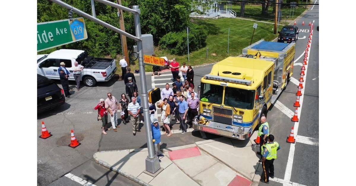 Roxbury Honors Lou Nero With Intersection Sign | Roxbury, NJ News TAPinto