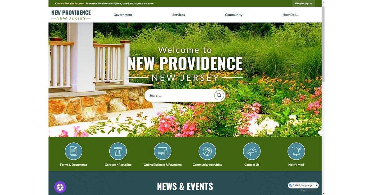Borough Launches Redesigned Website | New Providence, NJ News TAPinto | TAPinto