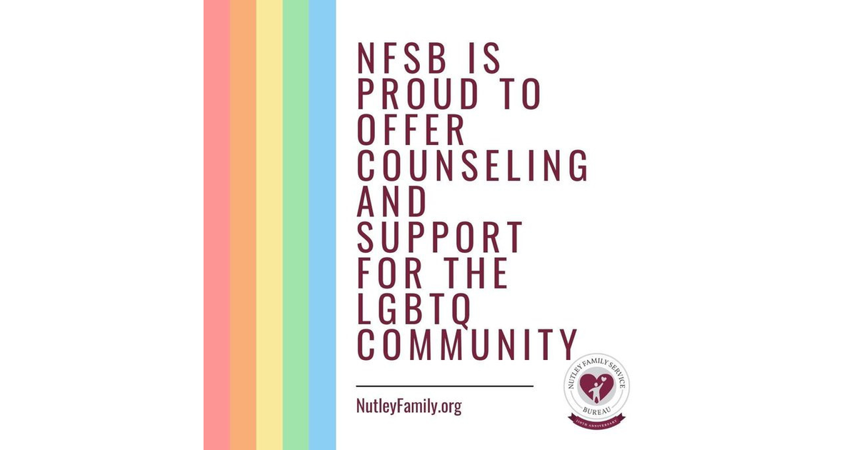 Nutley Family Service Bureau Is Proud to Offer Counseling and Support ...