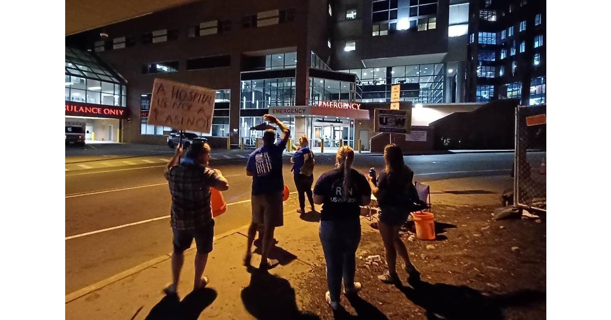 For Striking RWJUH Nurses, the Beat Literally Goes On Overnight | New ...