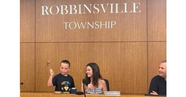 Robbinsville's Nicholas Manna Honored for Creating, Donating Sensory ...