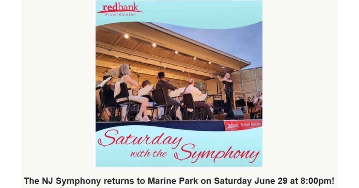 Free New Jersey Symphony Concert in Red Bank's Marine Park | Red Bank ...