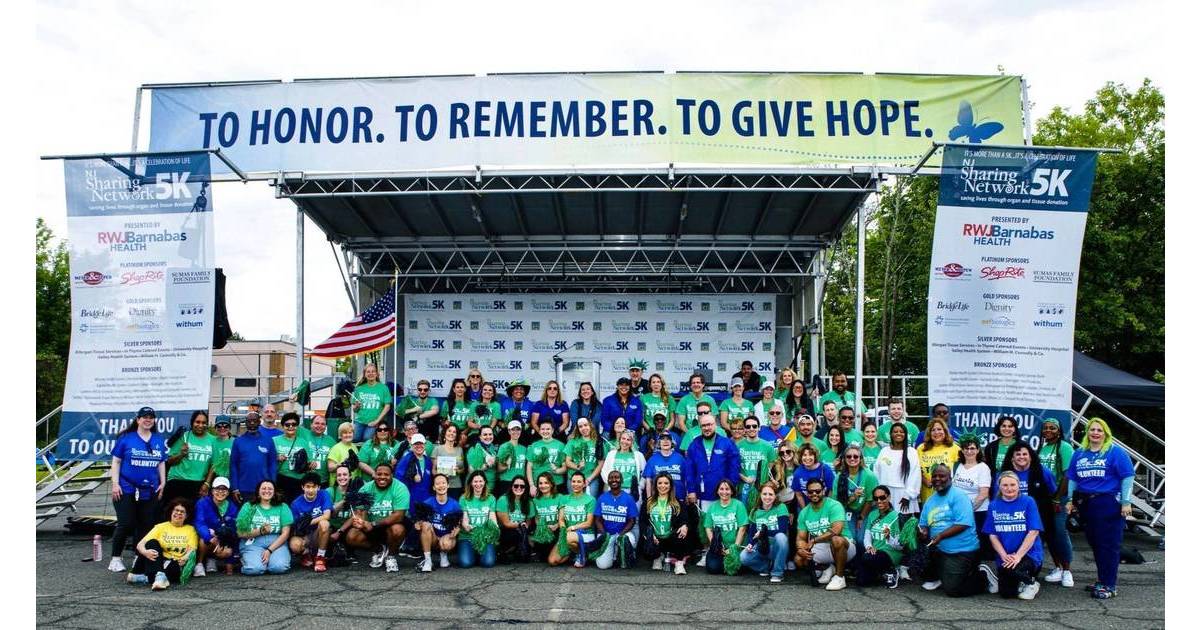 NJ Sharing Network’s 5K Celebration of Life United Thousands to Support ...