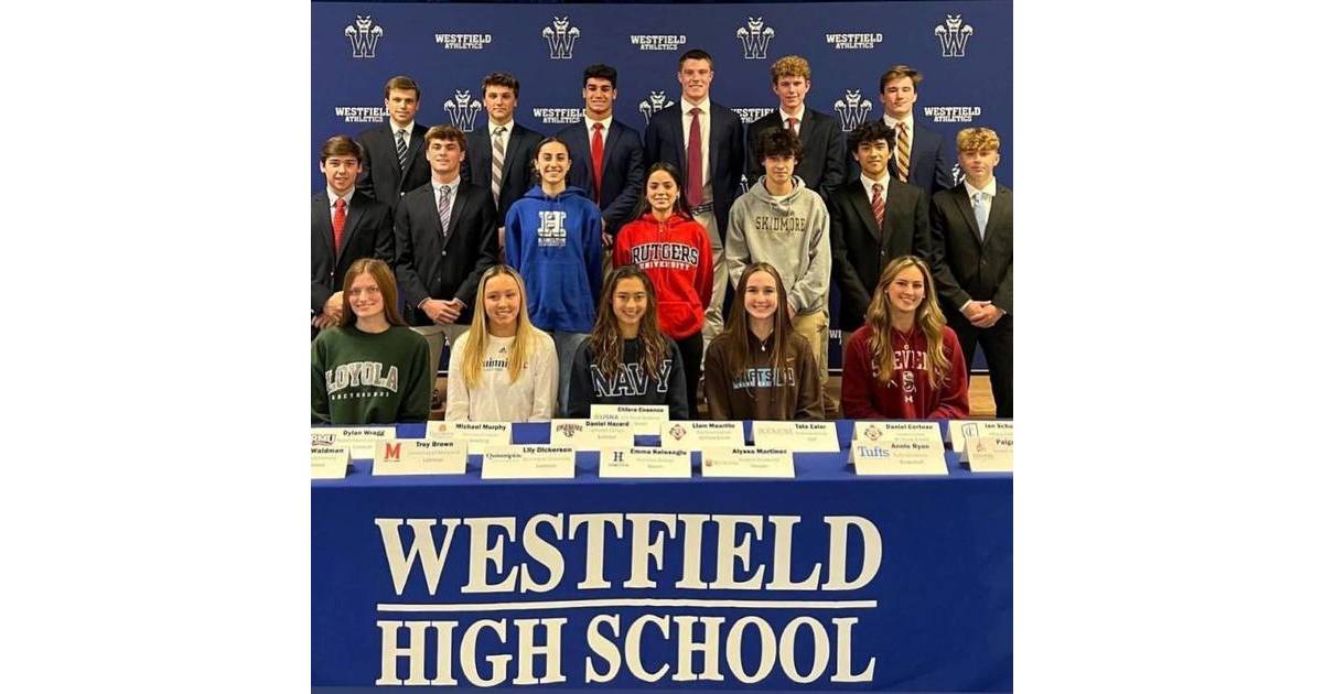 18 Westfield Students Across 7 Sports Commit to College Athletics ...