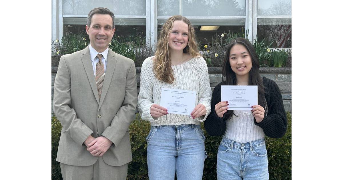 Chatham High Seniors Sarah Sabin and Hannah Yang Named 2024 National ...