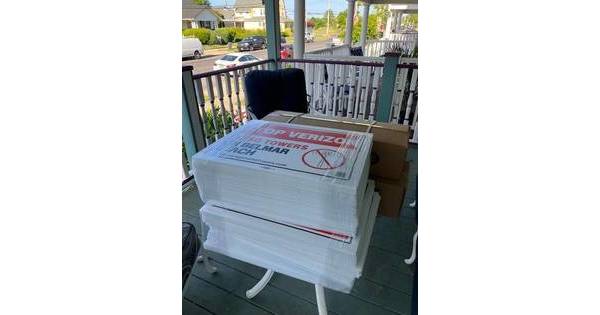Residents Against Verizon Cell Towers to Make Lawn Signs | Belmar/Lake ...