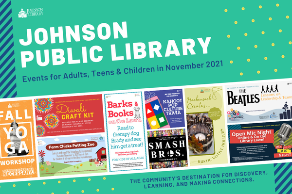 November 2021: Services & Events @ Hackensack’s Johnson Public Library ...