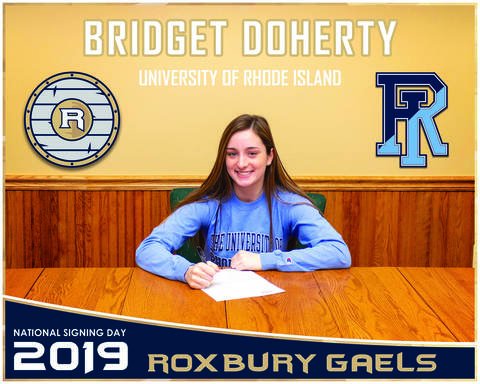 Roxbury Senior Bridget Doherty Signs to University of Rhode Island ...