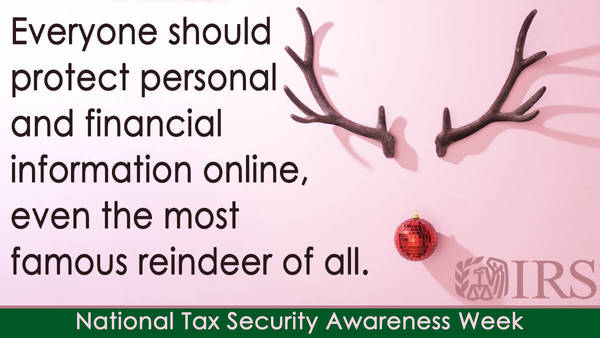 National Tax Security Awareness Week opens with warnings to all ...