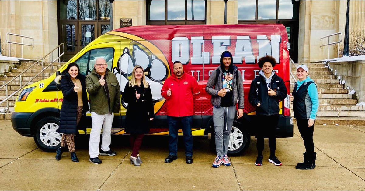 Two Huskies Alum Lead Sled on Cattaraugus Gives Day | Greater Olean, NY ...