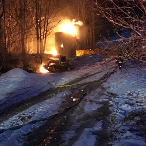 Oil Spill Causes Fire in Allegany | Greater Olean, NY News TAPinto