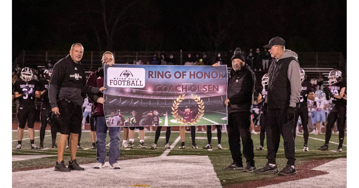 Legendary Chris Olsen First Inductee into Wayne Hills Football Ring of ...