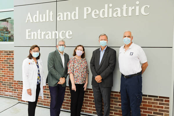 Overlook Medical Center opens new Bouras Emergency Department entrance ...