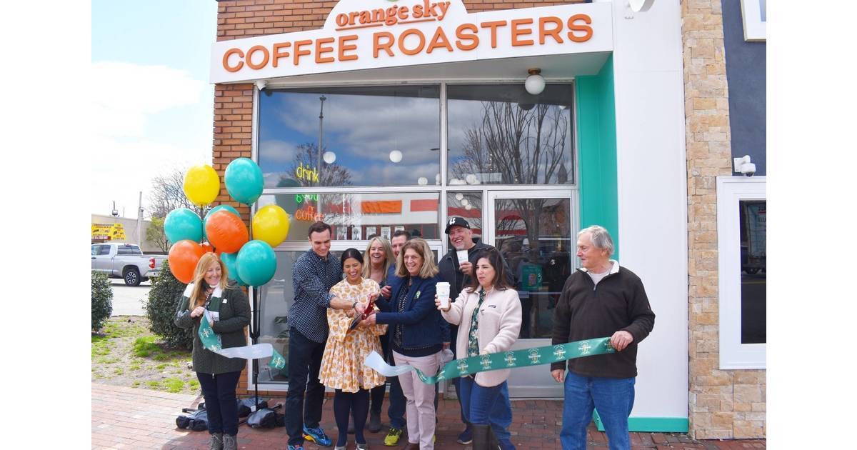 Orange Sky Coffee Roasters Celebrates Grand Opening With Ribbon Cutting ...