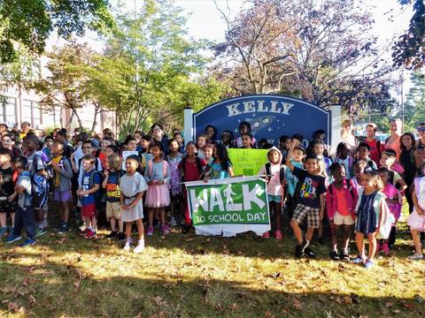 Kelly Elementary School Holds Sixth Annual Walk to School Day | West ...