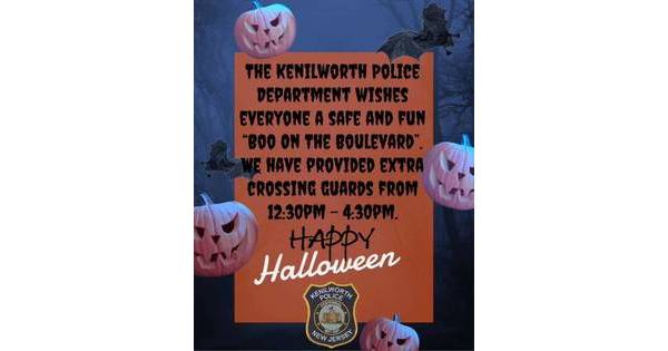 Halloween Message from the Kenilworth Police Department | Kenilworth ...