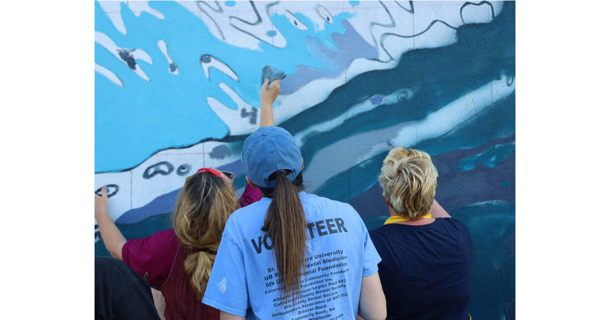 'Heart of Olean Mural' Connects City's Past and Present | Greater Olean ...