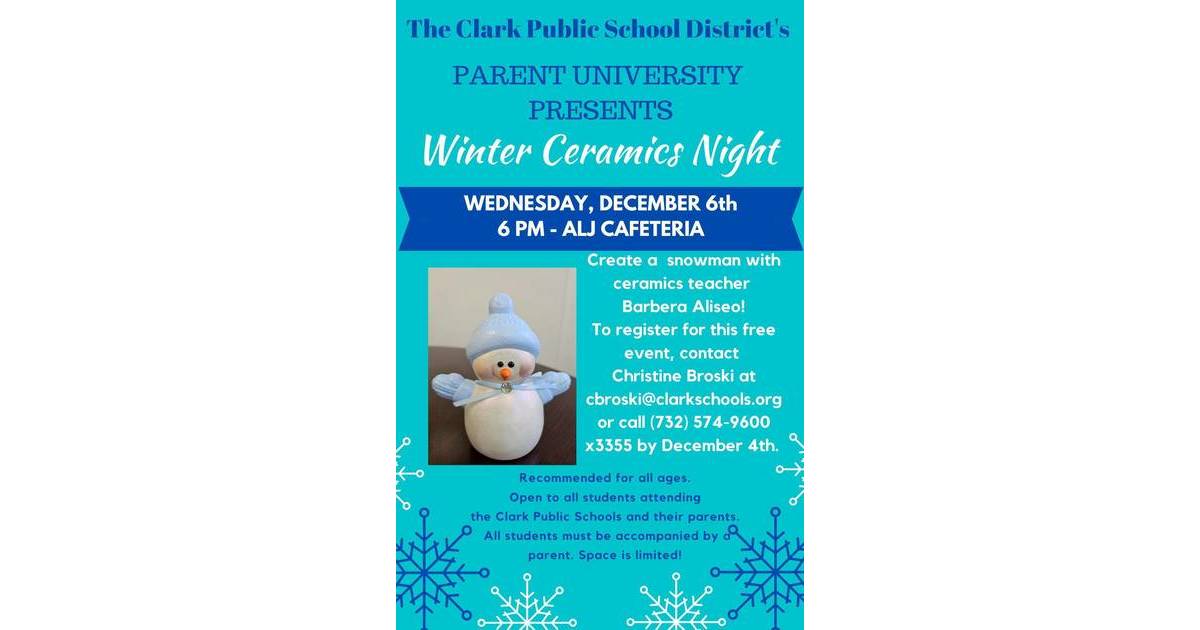 Do You Want to Build a Snowman?: Clark Public School District’s Parent ...