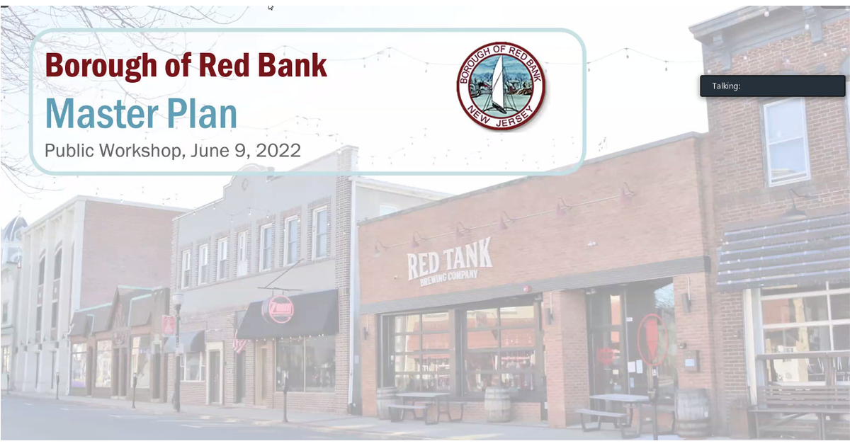 Red Bank Public Workshop - Master Plan Update VIDEO | Red Bank, NJ News ...