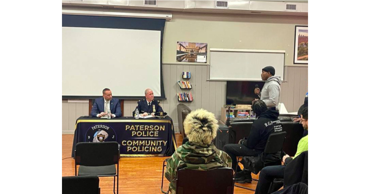 TONIGHT: Paterson Police Department to Host Community Listening Session ...