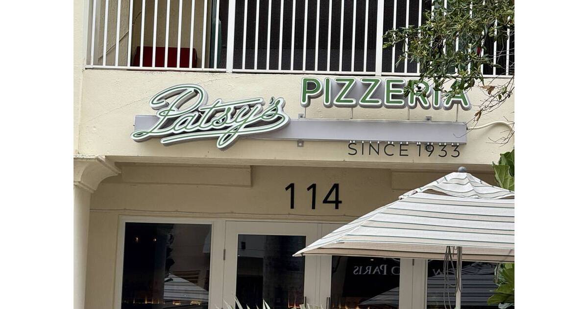 From East Harlem to Boca Raton: Patsy's Pizzeria Now Open | Boca Raton ...