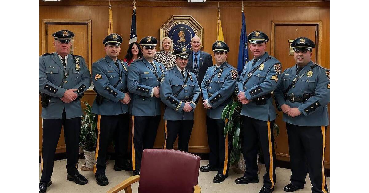 Hackensack Promotes 5 Police Officers | Hackensack, NJ News TAPinto ...