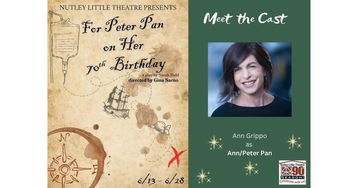 Meet The Cast of Nutley Little Theatre's Production of "For Peter Pan ...