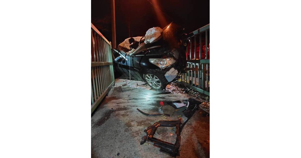 Drunk Driver Charged After Car is Suspended on Closed Peddie Lake ...
