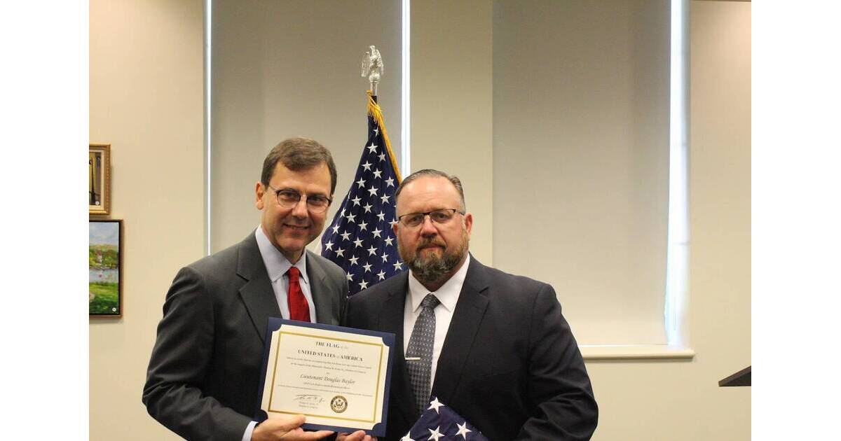 Hometown Hero Doug Baylor Honored in Law Enforcement Event ...