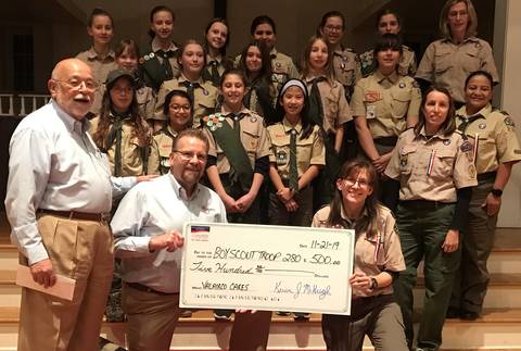 Scouts BSA Troop 280 is Winner of the ValaircoCares Donation of $500 ...