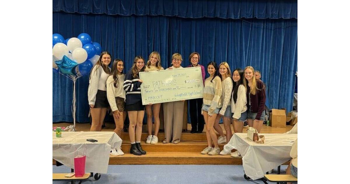 Westfield High School Pink Out Raises $26,000 for Pathways in Support ...