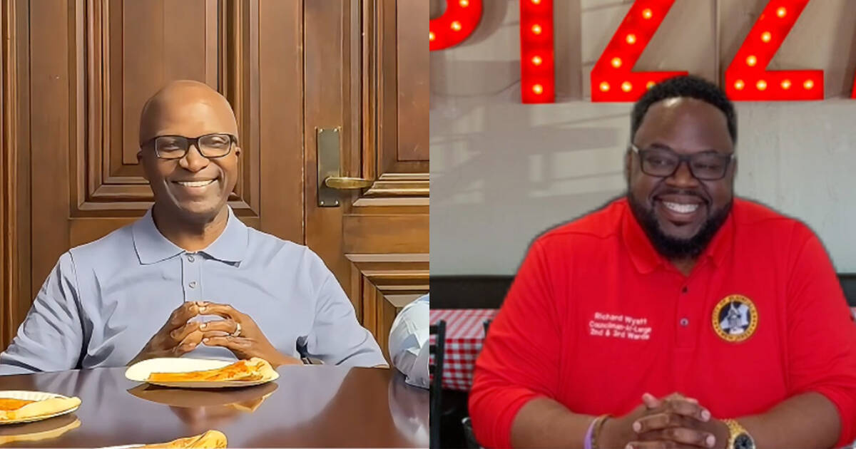 Pizza & Politics in Plainfield: Mayor Adrian Mapp and Councilman ...